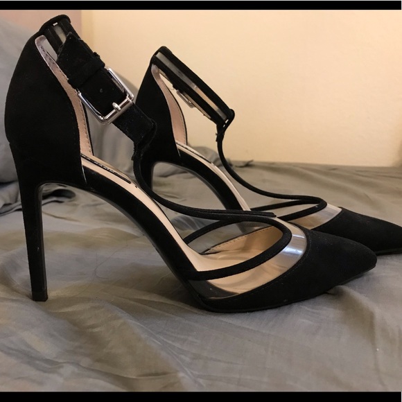 Zara | Shoes | Zara Basic Black Heels | Poshmark